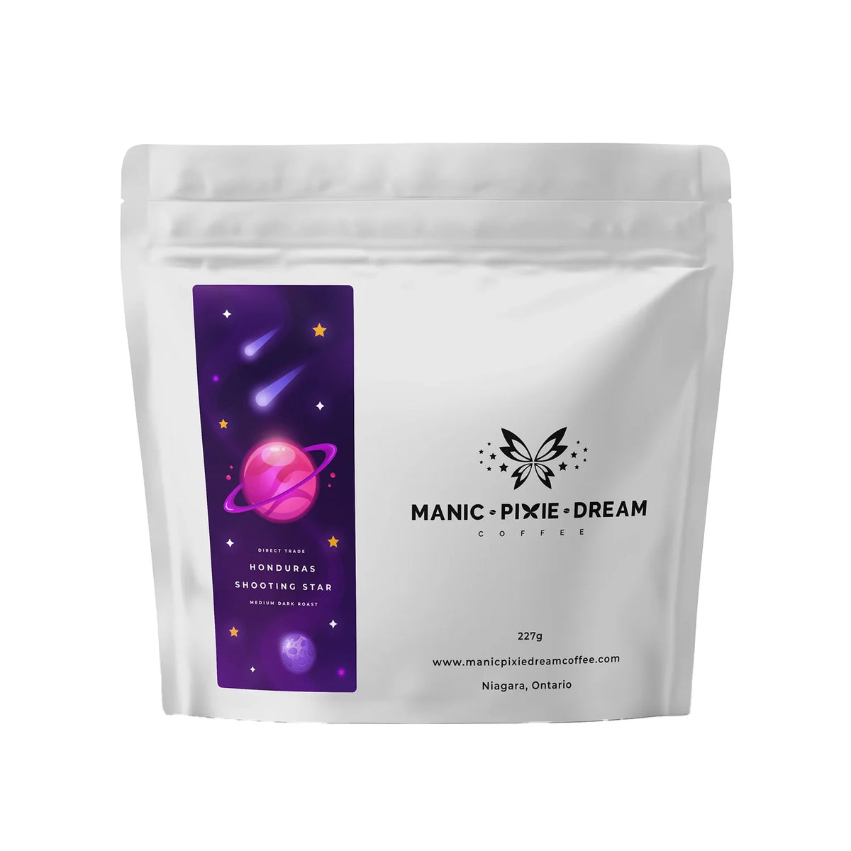 Manic Pixie Dream Coffee Shooting Star Whole Bean Espresso, 227 g – ECS Coffee