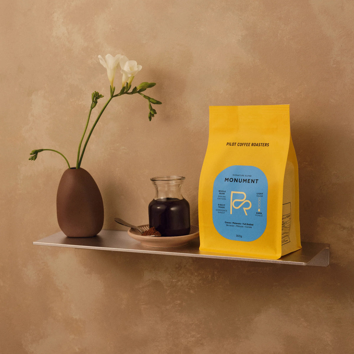 Pilot Monument Blend Whole Bean Coffee, 300g – ECS Coffee