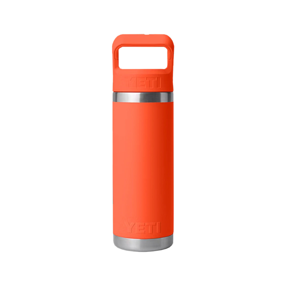 YETI Rambler 18 oz. Bottle with Straw Cap, Papaya – ECS Coffee