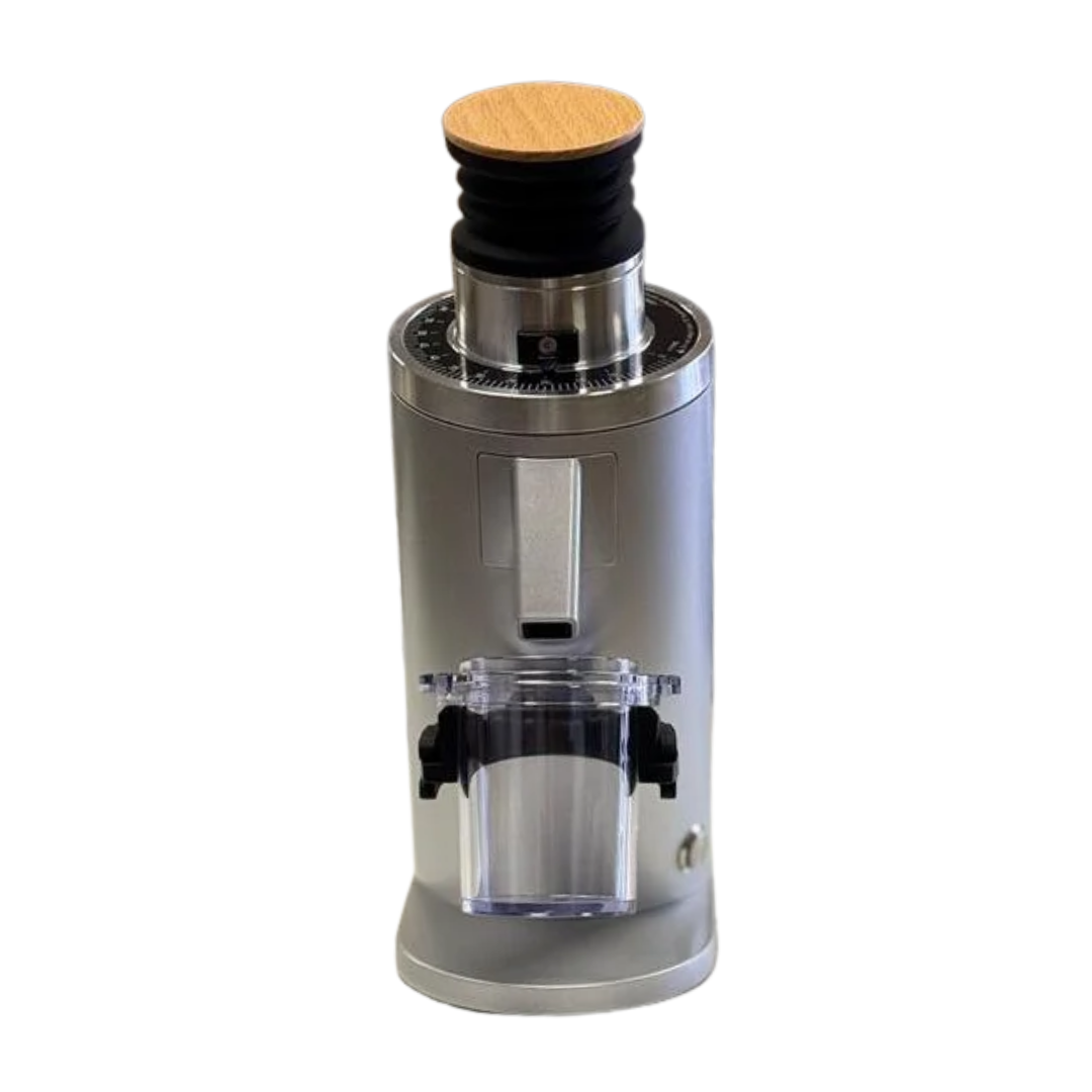 Turin DF54 Single Dose Coffee Grinder with Stainless Steel Burrs, Silv ...