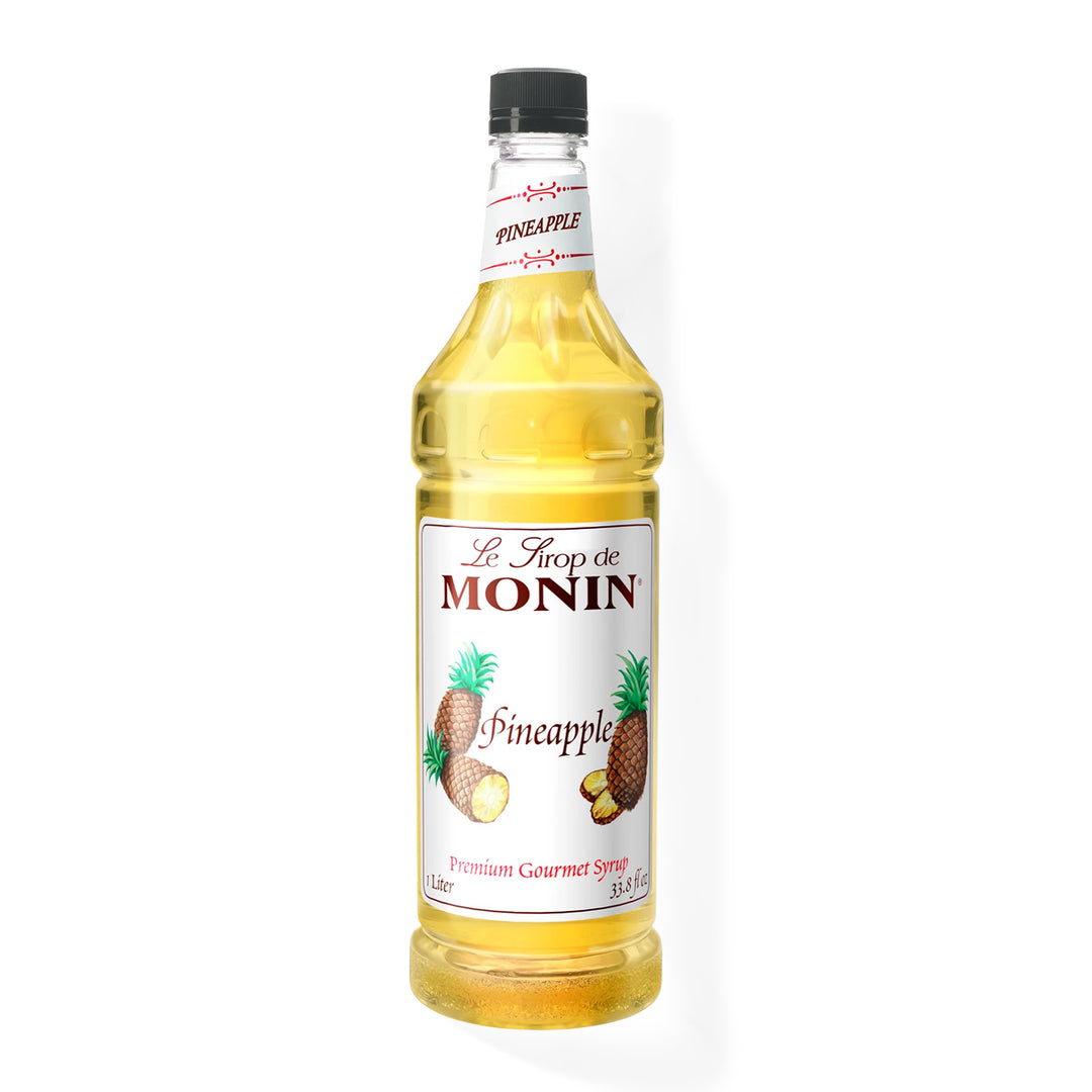 Monin Pineapple Syrup, 1L Bottle – ECS Coffee