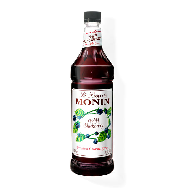 Monin Wild Blackberry Syrup, 1L Bottle – ECS Coffee