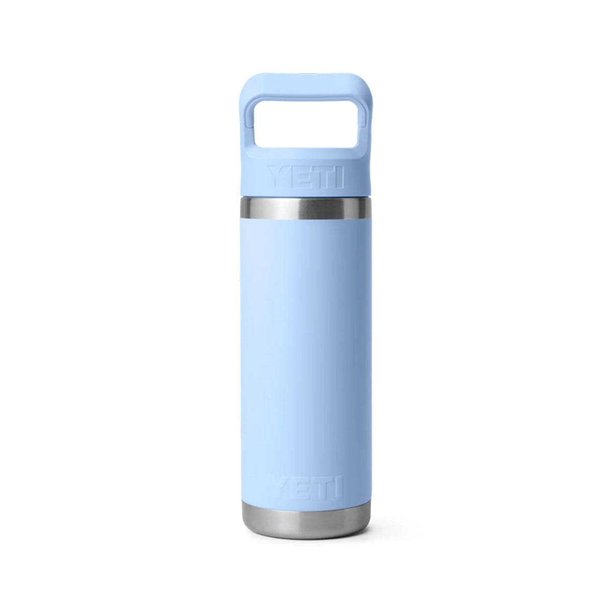 YETI Rambler 18 oz. Bottle With Straw Cap, Big Sky Blue – ECS Coffee